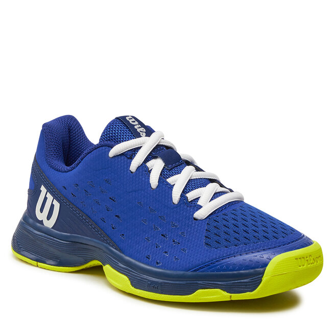 Pantofi Wilson Rush Pro Jr L WRS331860 Bluing/Blue Print/Sfty Yell ...