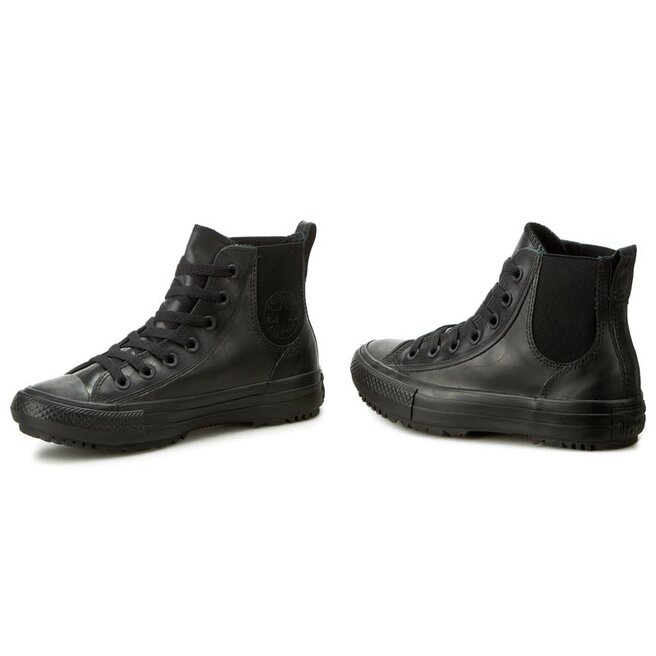 Sneakers aus Stoff Converse Ctas Chelsea Boot Rubber Hi 553264C Black ...