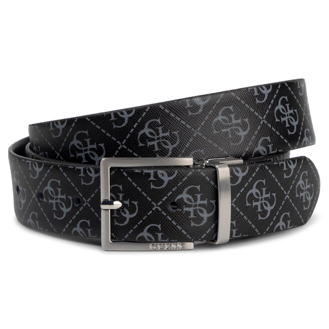 Pasek Męski Guess Not Coordinated Belts GIF045 LEA35 BLA | eobuwie.com.pl