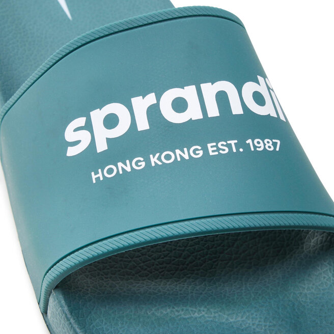 Klapki Sprandi 865478A Zielony | eobuwie.com.pl