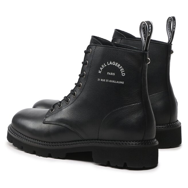Botas KARL LAGERFELD KL11850 Black Lthr • Www.zapatos.es