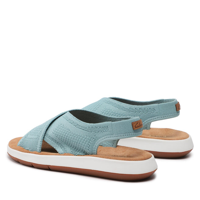 Sandały Clarks Jemsa Dash 261642964 Niebieski | eobuwie.com.pl