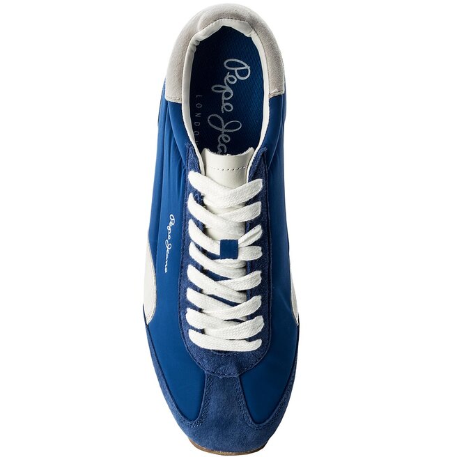 Sneakersy Pepe Jeans Tahiti PMS30367 Electric Blu 554 | eobuwie.com.pl