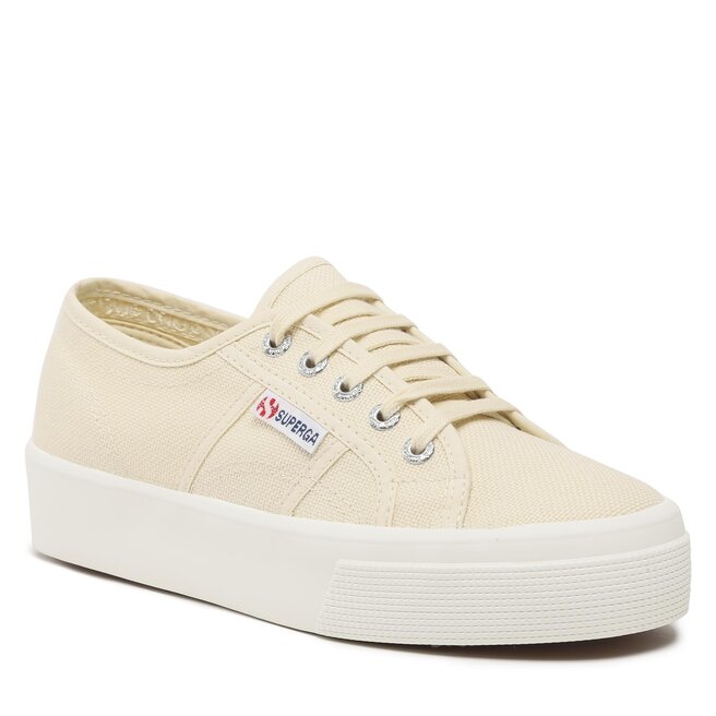 Tenisówki Superga 2730 Mid Platform S2127IW Beige Lt Eggshell-F Avorio ...