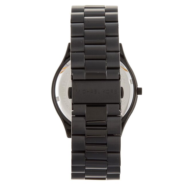 Uhr Michael Kors Slim Runway MK8507 Black/Black | eschuhe.de