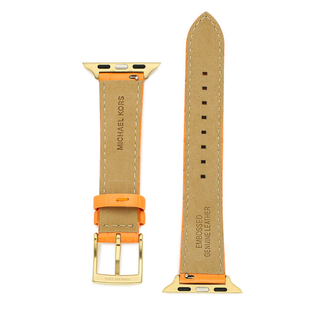 Vyměnitelný pásek do hodinek Apple Watch Michael Kors MKS8050E Orange ...