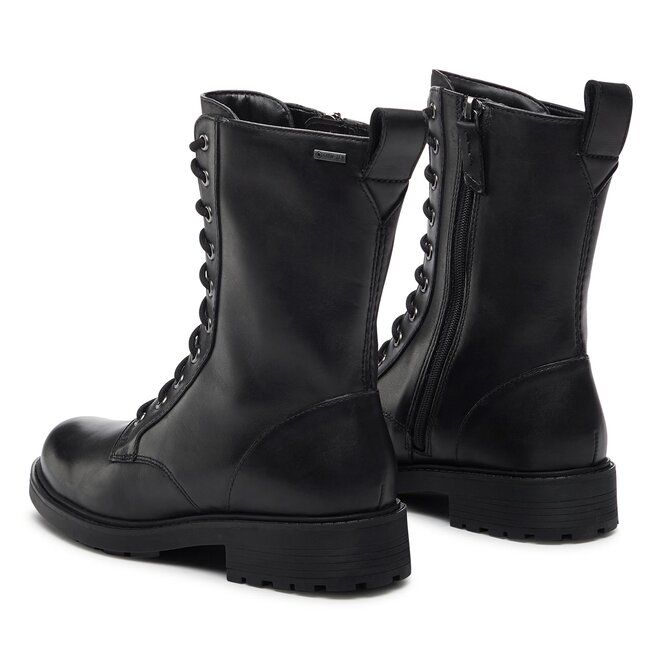 Botas Clarks Orinoco2 Sty GTX GORE-TEX Black Leather | zapatos.es