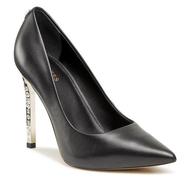 High Heels Guess Amato2 FL8AM2 LEA08 BLACK | eschuhe.de