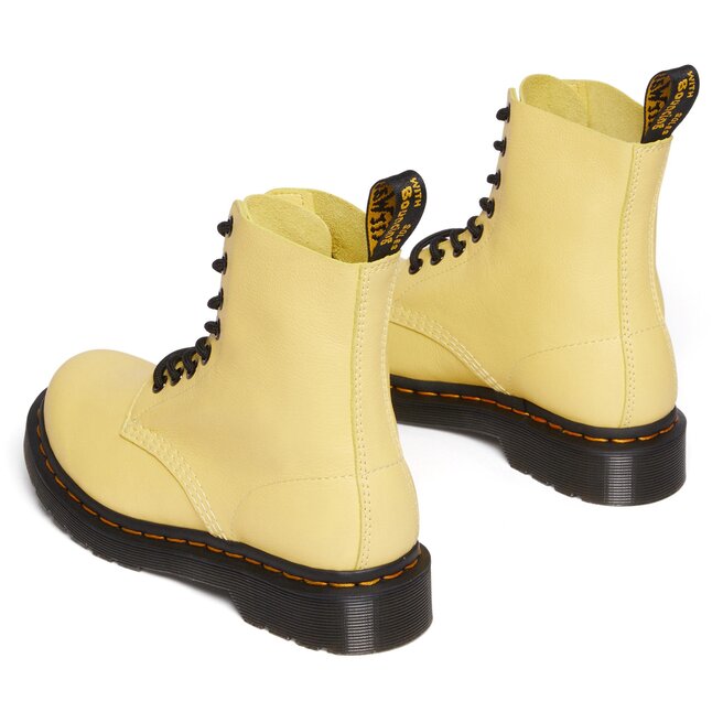 Schnürstiefel Dr. Martens 1460 Pascal Virginia Gelb | eschuhe.de