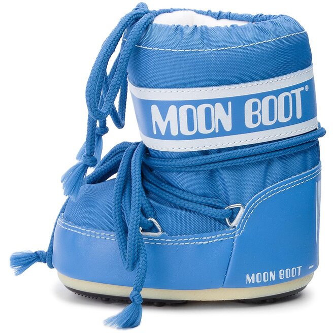 Sněhule Moon Boot Mini Nylon 14004300069 Modrá | eobuv.cz