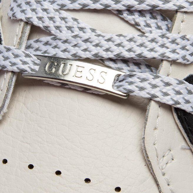 Sneakersy Guess Madison FM6MAD LEA12 Biały | eobuwie.com.pl