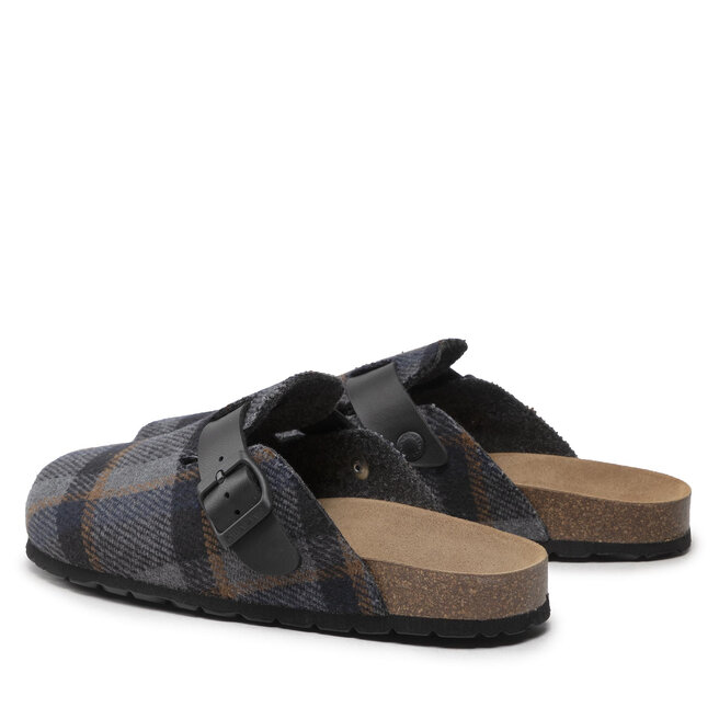 Kapcie Grünland Robi CB3019-40 Szary | eobuwie.com.pl