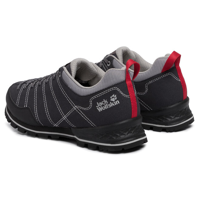 Trekkingschuhe Jack Wolfskin Scrambler Low M 4036701 Phantom/Lght Grey ...