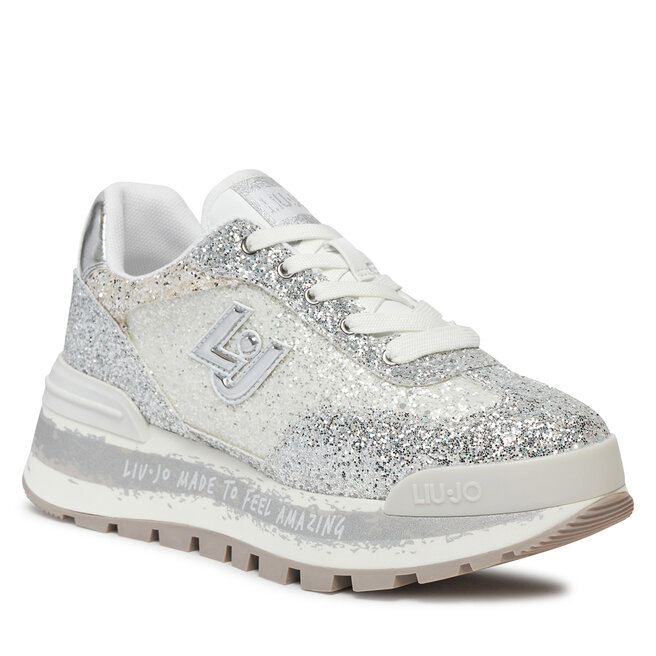 Sneakersy Liu Jo Amazing 26 BA4007 TX007 Silver 00532 | eobuwie.com.pl