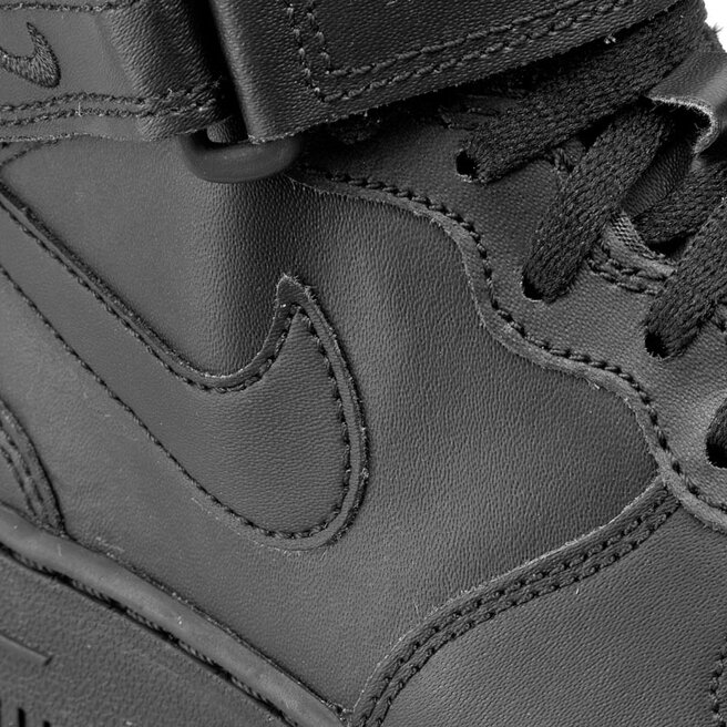 Сникърси Nike Force 1 Mid (PS) 314196 004 Черен | obuvki.bg