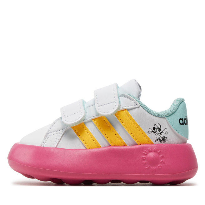 Buty adidas Grand Court Minnie Tennis Sportswear Kids ID8018 Ftwwht ...