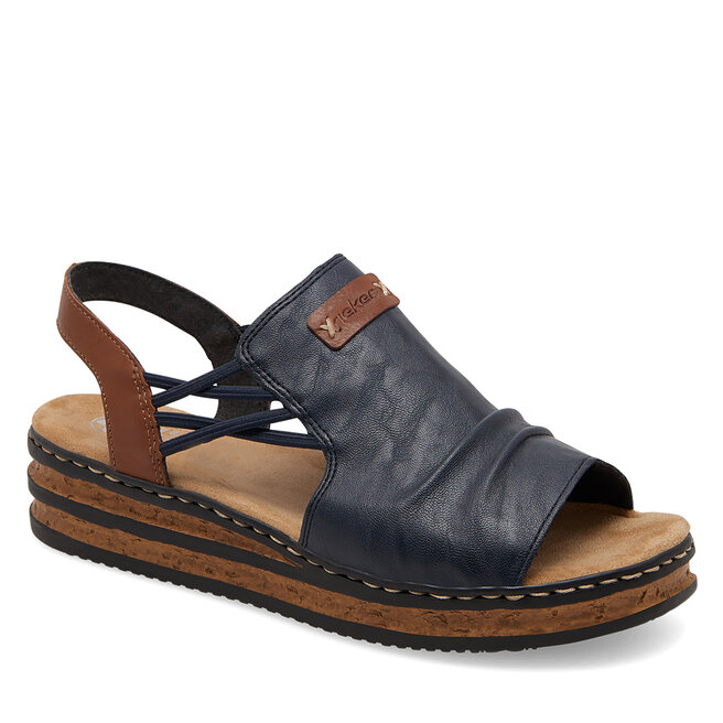 Sandale Rieker 62962-14 Bleumarin | epantofi.ro