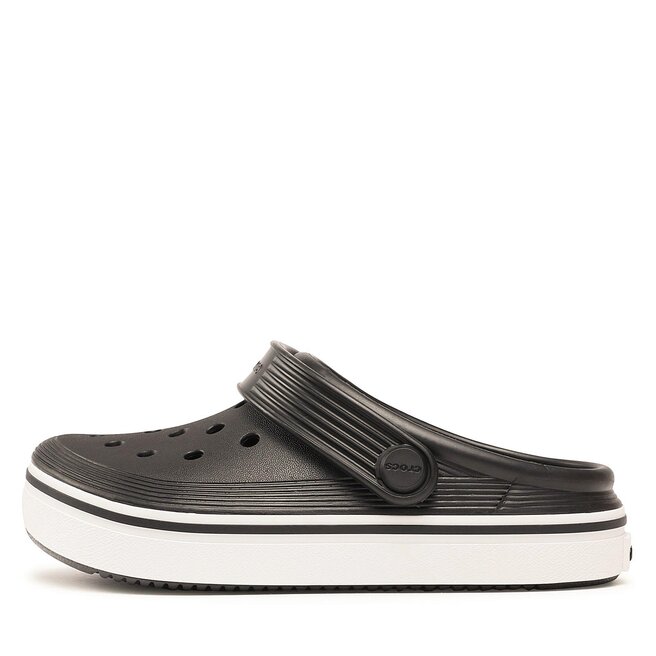 Klapki Crocs Crocs Crocband Clean Clog 208477 Czarny | eobuwie.com.pl