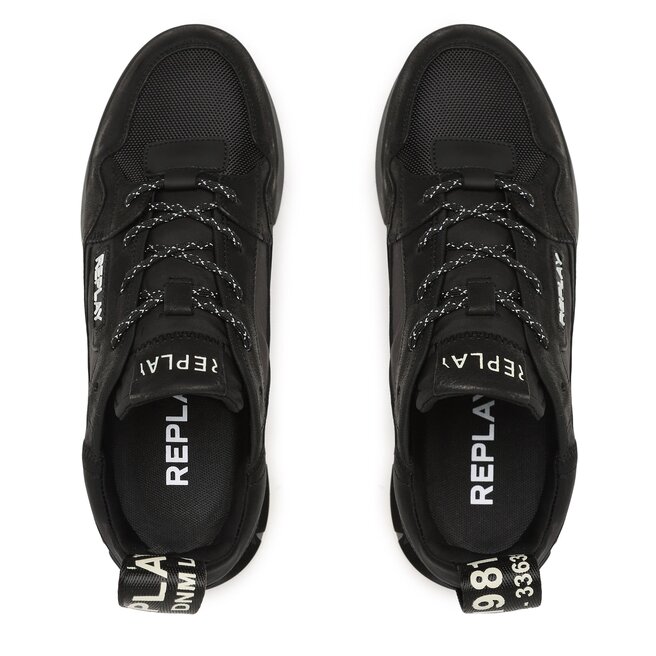 Сникърси Replay Field Classic X GMS1P .000.C0032L Черен | obuvki.bg