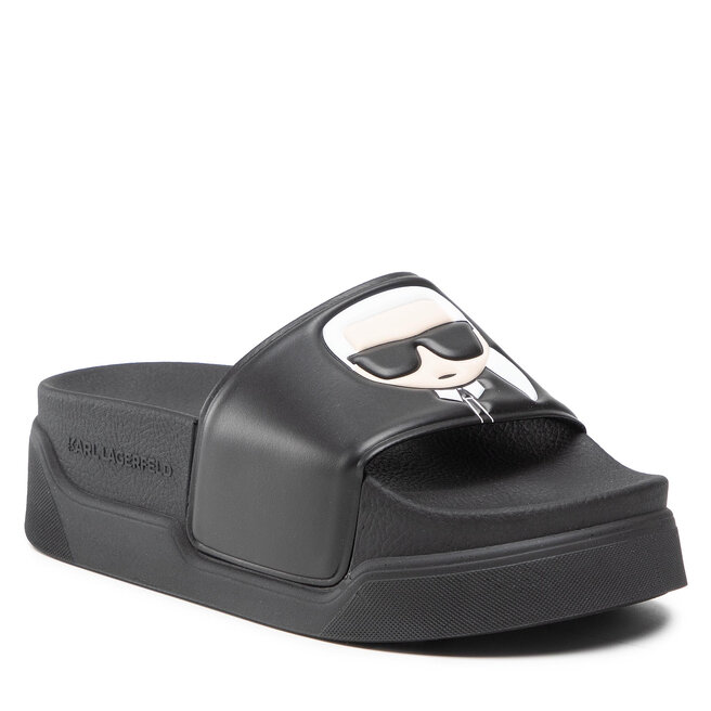 Chanclas KARL LAGERFELD KL88808 Black Rubber | zapatos.es