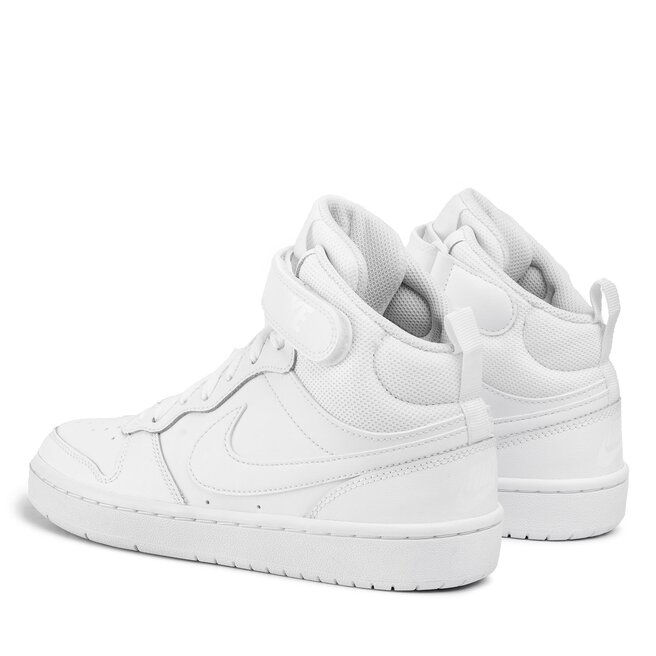 Sneakersy Nike Court Borough Mid 2 (Gs) CD7782 100 Biały | eobuwie.com.pl