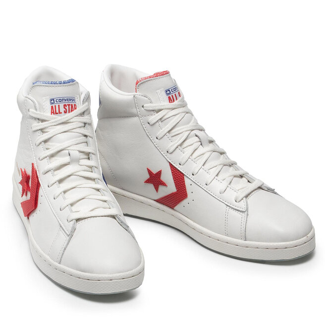 Sneakers Converse Pro Leather Hi 170240C Bianco | escarpe.it