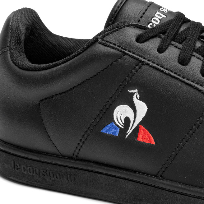 Sneakers Le Coq Sportif Courtset 2020159 Triple Black | eschuhe.de
