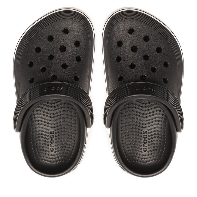 Pantoletten Crocs Crocs Crocband Clean Clog 208477 Black 001 | eschuhe.de