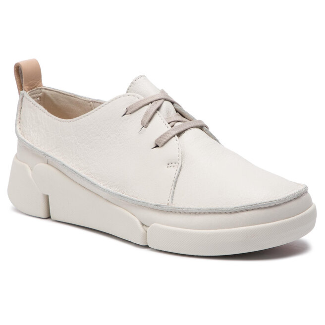 Halbschuhe Clarks Tri Clara 261385694 White | eschuhe.de