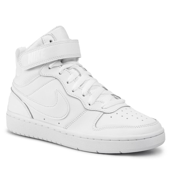 Sneakersy Nike Court Borough Mid 2 (Gs) CD7782 100 Biały | eobuwie.com.pl