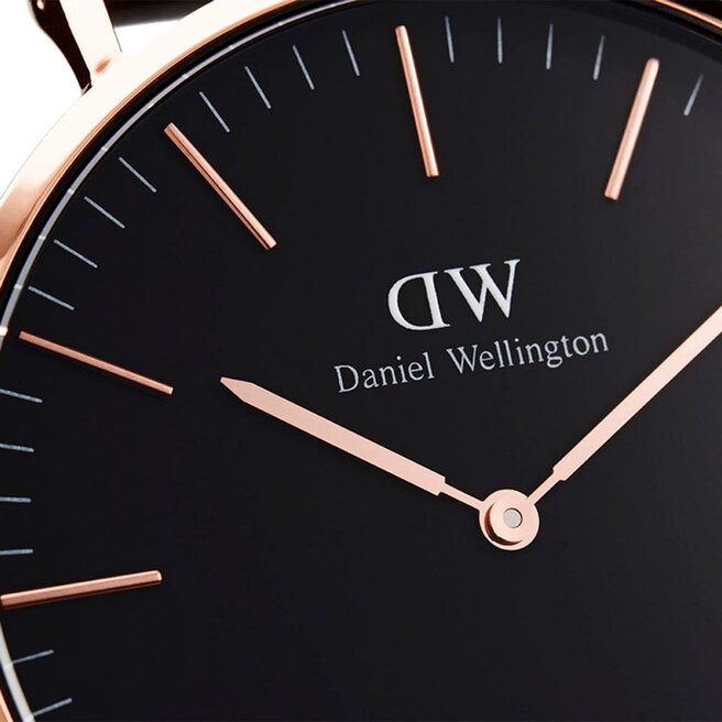 Uhr Daniel Wellington Classic DW00100310 Black/White | eschuhe.de