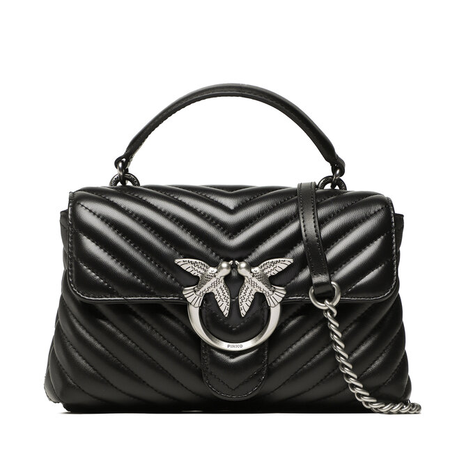 Дамска чанта Pinko Love Lady Puff Mini Cl PE 23 PLTT 100044 A0GK Черен ...