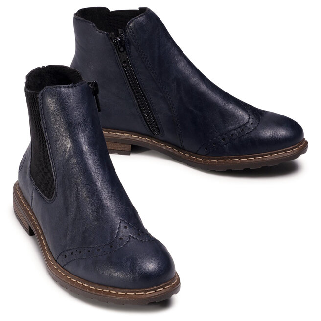 Botine Rieker 71072-14 Bleumarin | epantofi.ro