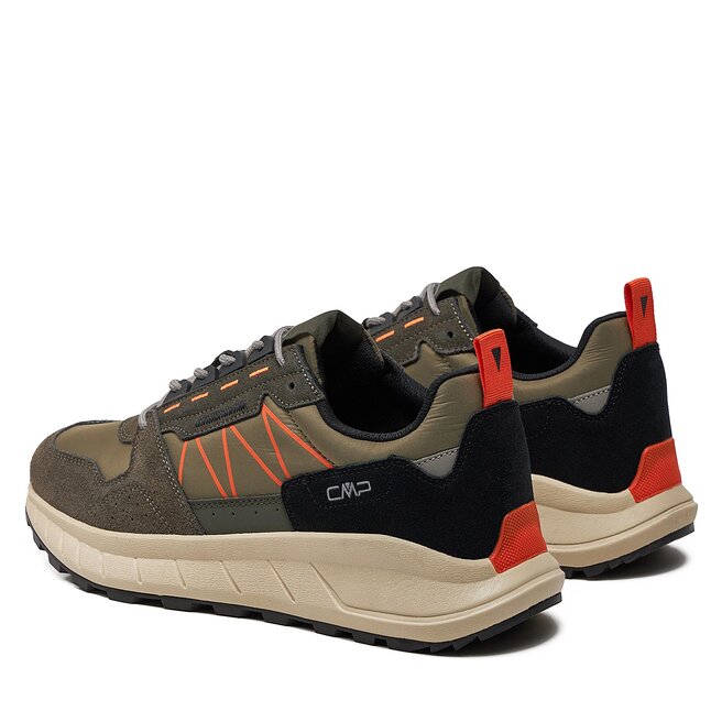 Sneakersy CMP Tykal Lifestyle 3Q89437 Militare-Arancio 14EP | eobuwie ...