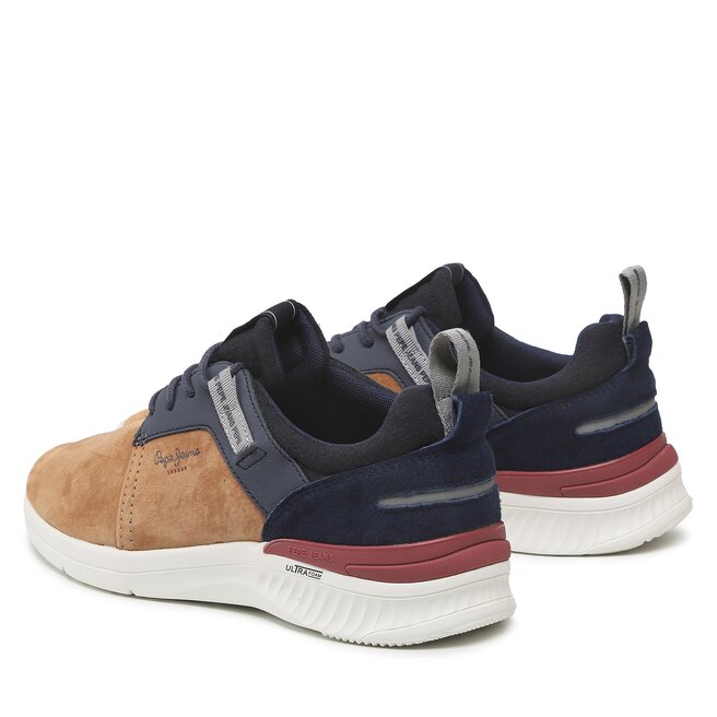 Sneakersy Pepe Jeans Jay Pro Shoe Combi PMS30869 Cognac 879 | eobuwie ...