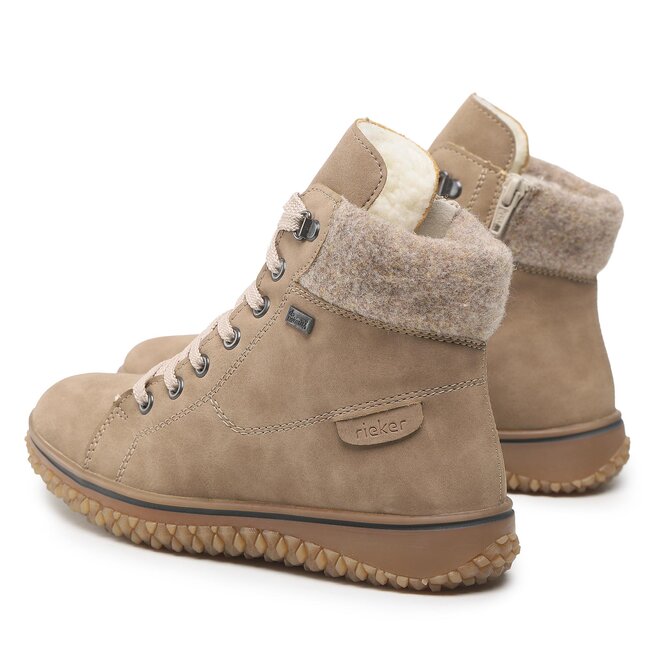 Botine Rieker Z4246-65 Bej | epantofi.ro
