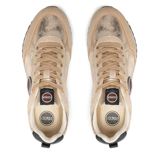 Sneakers Colmar Travis Punk High Outsole 104 Gold | epantofi.ro