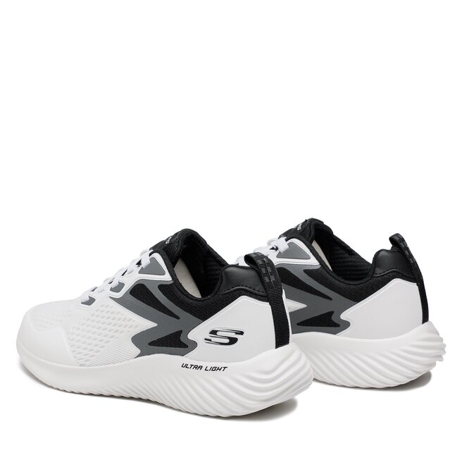 Sneakersy Skechers Belgrade 232376/WBK White/Black | eobuwie.com.pl