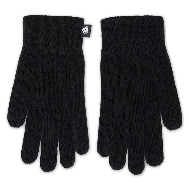 Rękawiczki adidas 3-Stripes Conductive Gloves HG7783 Czarny | eobuwie ...