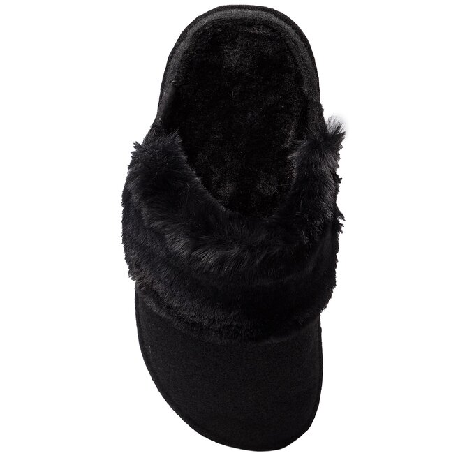 Hausschuhe Crocs Classic Luxe Slipper 205394 Black | eschuhe.de