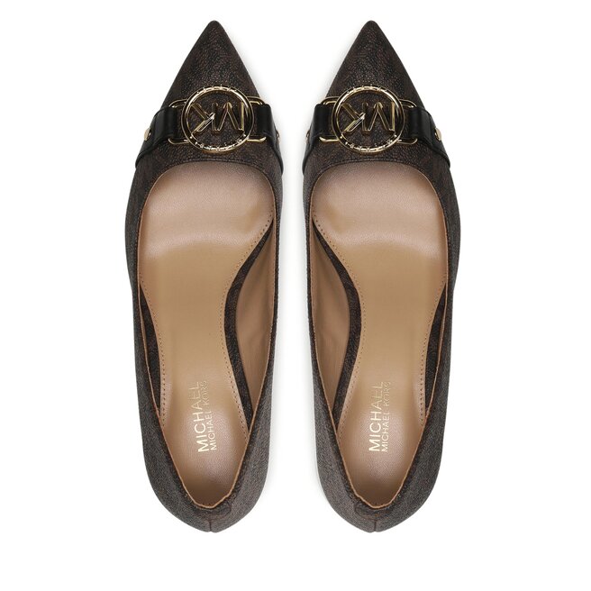 High Heels MICHAEL Michael Kors Rory Flex Pump 40F2ROMP2B Blk/Brown ...