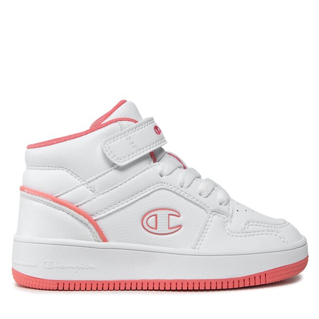 Sneakers Champion Rebound 2.0 Mid S32498-CHA-WW006 Wht/Coral | eschuhe.de