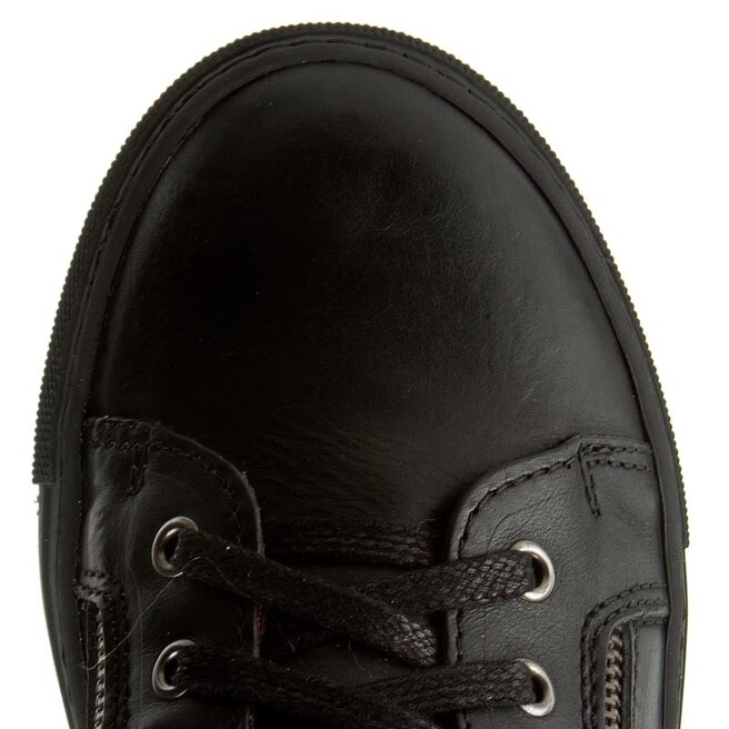 Schnürschuhe Guess Corey FMCOR4 LEA09 BLACK | eschuhe.de