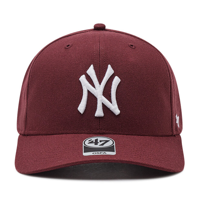 Cap 47 Brand Mlb New York Yankees Cold Zone B-CLZOE17WBP-KM Dark Maroon | eschuhe.de