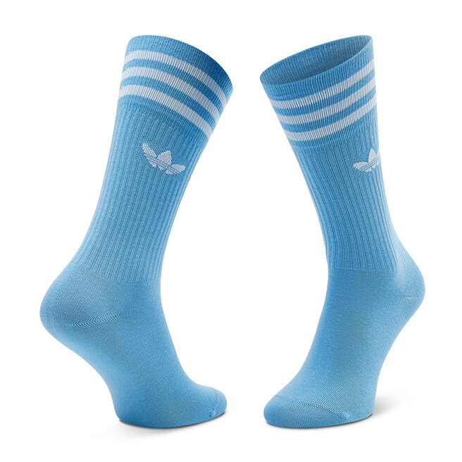 Комплект 3 чифта дълги чорапи мъжки adidas Solid Crew HL6765 Цветен ...