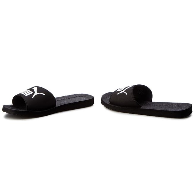 Klapki Puma Purecat 360262 01 Black/White | eobuwie.com.pl
