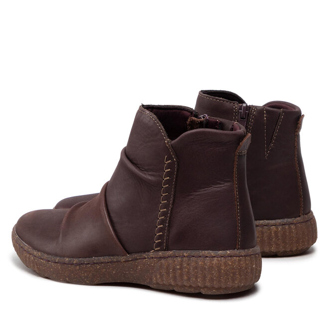 Stiefeletten Clarks Caroline Rae 261677044 Burgundy Leather | eschuhe.de