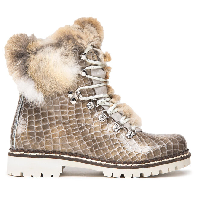 Trappers New Italia Shoes 1515404A/53 Grey | epantofi.ro