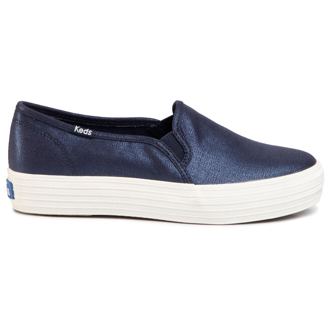 Πάνινα παπούτσια Keds Triple Deck KWF55768 Met Navy | epapoutsia.gr