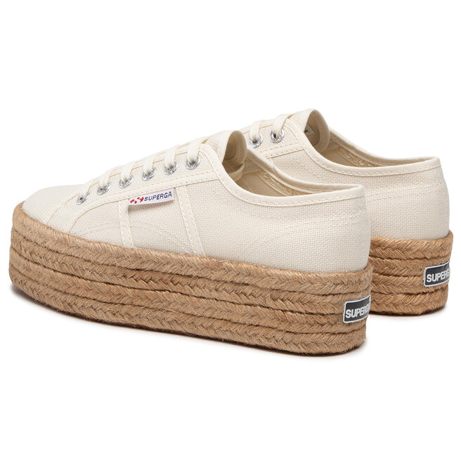 Espadrilles Superga 2790 Rope S51186W Beige Gesso 394 | eschuhe.de